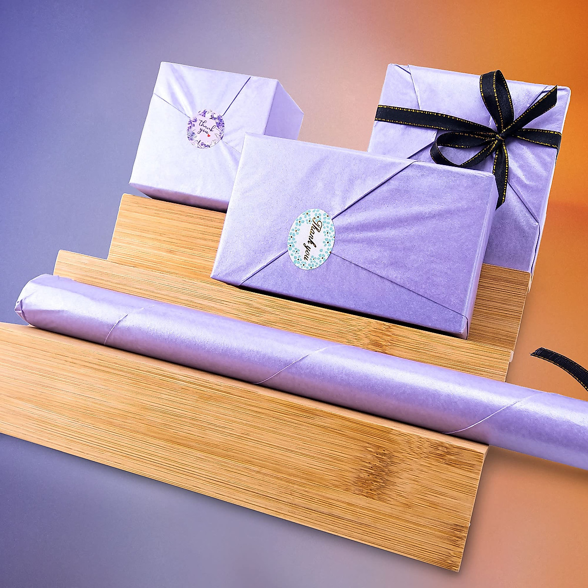 Hi Sasara 30 Sheets Metallic Purple Tissue Paper,28 x 20 Inch,Purple Tissue Paper for Gift Bags,Purple Gift Wrapping Tissue for Halloween,Christmas,Wedding,Birthday,Arts Crafts