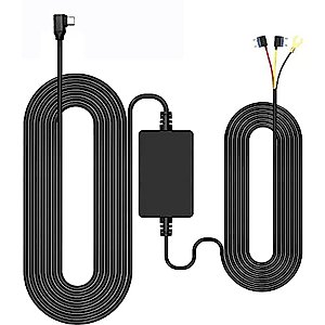 WOLFBOX Type-C Hardwire Kit for G840S(Type-C) /G930 /G850 /G900 /G840H(Type-C) /i05 Dash Cam, Hard Wire Car Charger Cable Kit 12V- 24V to 5V for Dash Cameras with Battery Drain Protection