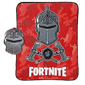 Jay Franco Black Knight Red Camo 2 Piece Nogginz Set (Official Fortnite Product)