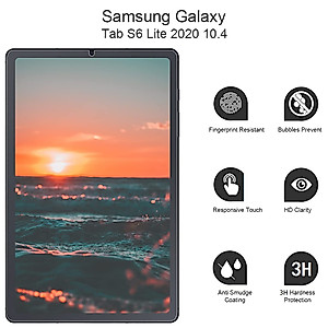 WEOFUN 3 Pack Screen Protector for Samsung Galaxy Tab S6 Lite 10.4” 2020,Matte Screen Protector for Writing & Drawing with S pen