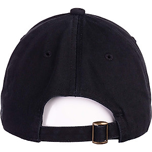 Ann Arbor T-shirt Co. Take it Easy on Me, My Wife is Pregnant | Funny New Dad Be Nice Father's Baseball Dad Hat Black