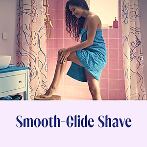 Skintimate Warm Vanilla Sugar Disposable Razor for Women, Gently Exfoliates, Four Blades are Designed to Prevent Nicks and Cuts, 3 Count (Pack of 1)