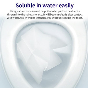 HANZE INTL Toilet Seat Covers Disposable Half-Fold Toilet Seat Cover 4 Pack of 250Pcs （1000pcs）