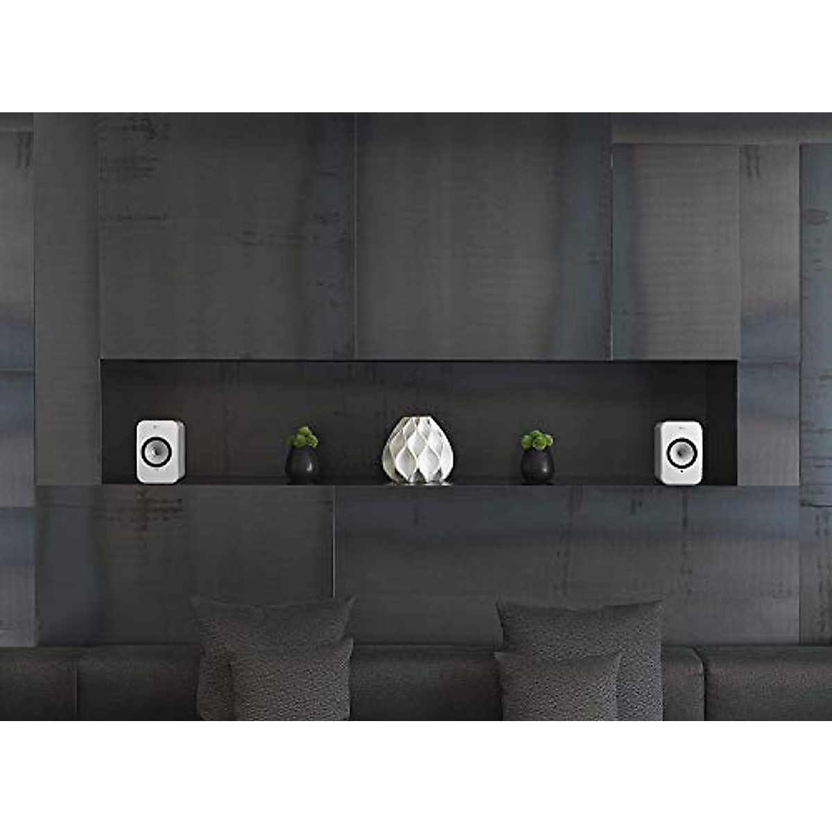 KEF LSX Wireless Music System (White, Pair)