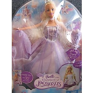 Barbie The Magic of Pegasus as Princess Annika Doll w Light UP Wand (2005)