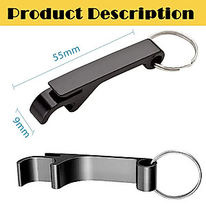 100PCS Custom Personalized Bottle Opener Keychain Bulk Engraved with Logo Text for Men Women,Customized Metal Aluminum Bottle Opener Keychains Wedding Party Favors Gifts