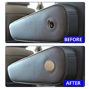 Sikawai 15279689 Armrest Cover Cap for 2007-2019 Che-vy Tahoe Suburban Yukon Cadillac Escalade Replace 15279690 15279691 Left or Right Rear Bucket Seat Arm Rest Snap Handle Trim Bolt - 2 Pack Khaki