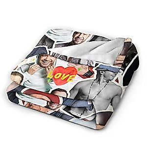 Blanket Donnie Wahlberg Soft and Comfortable Warm Fleece Blanket for Sofa,Office Bed car Camp Couch Cozy Plush Throw Blankets Beach Blankets