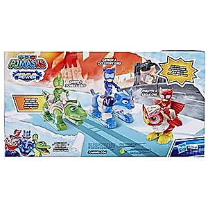 PJ Masks Animal Power Hero Animal Trio Playset, with 3 Toy Cars and Action Figures, Preschool Toys, Superhero Toys for 3 Year Old Boys and Girls and Up