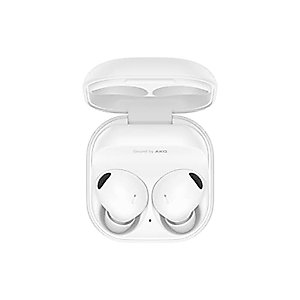 SAMSUNG Galaxy Buds 2 Pro True Wireless Bluetooth Earbuds w/ Noise Cancelling, Hi-Fi Sound, 360 Audio, Comfort Ear Fit, HD Voice, Conversation Mode, IPX7 Water Resistant, US Version, White (Pack of 1)