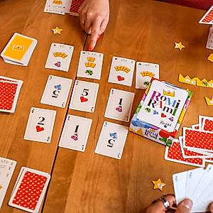 Romi Rami | Rummy Inspired Card Game | Ages 8+ | 2 to 4 Players | 30 Minutes