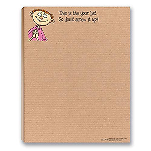 Funny Office Nopteads Assorted Packs - 4 Novelty Notepads - Funny Office Supplies (4) (To Do Lists #3)