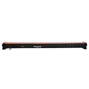 Rockville ROCKSTRIP 252 LED 5 Channel DMX RGB Color Strip DJ Wash Up Light Bar