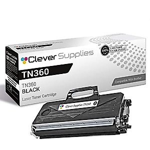 CS Compatible Toner Cartridge Replacement Brother TN360 TN-360 Black DCP 7040 7030 7045N MFC-7320 7340 7440 7345DN 7840N 7440N 7840W HL-2120 2130 2125 2140 2150N 2170W