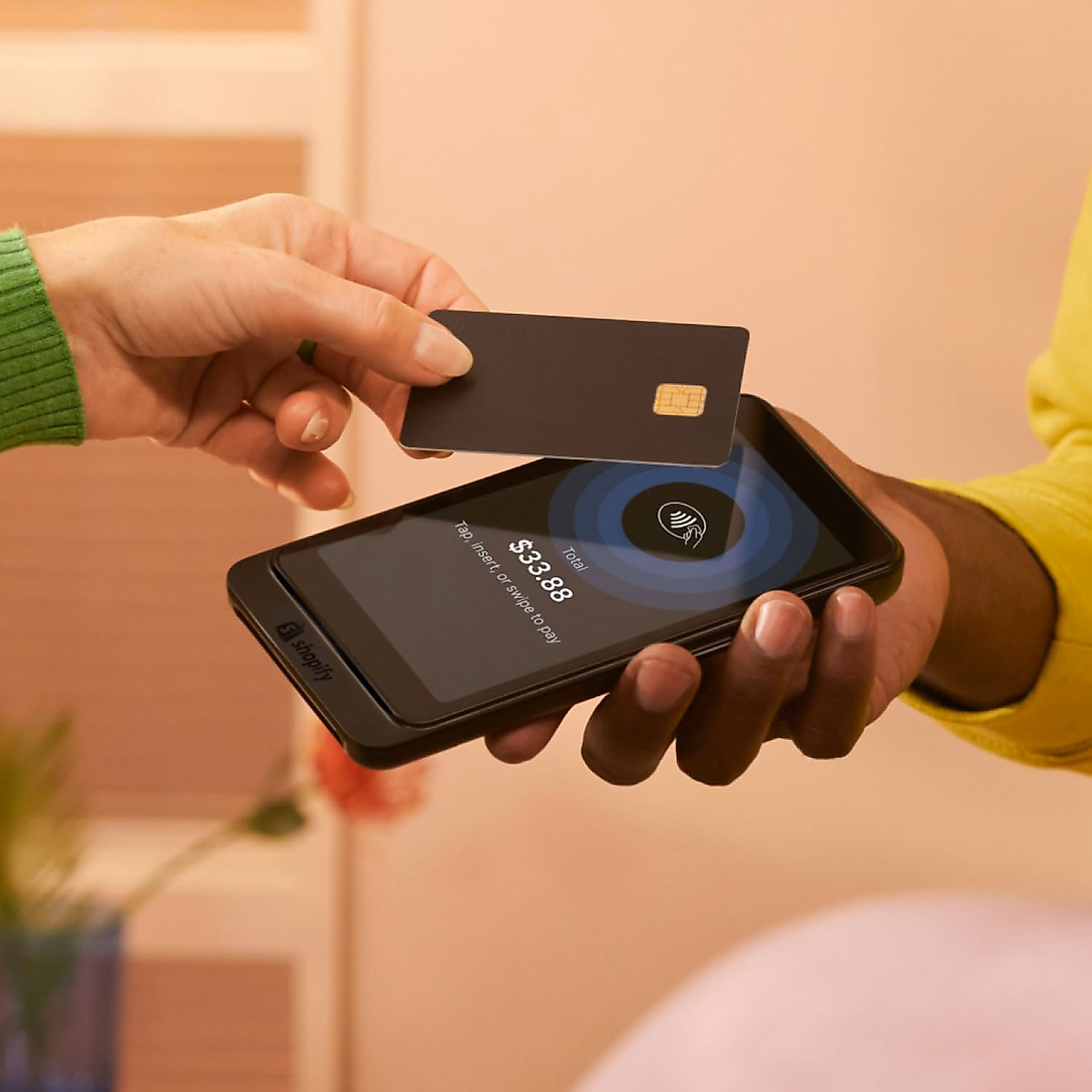 Shopify POS Go - Mobile Point of Sale Machine & System for Retail, Small Business - All-in-One Credit Card Reader, Terminal, Barcode Scanner, POS Software Device