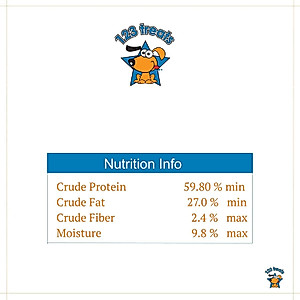 123 Treats Pig Ears for Dogs – 100% Natural Long Lasting Pork Dog Chews with Delicious Dog Chew Treat, Ideal for All Chewers, Healthy Large Pig Ears (One Pack of 30)