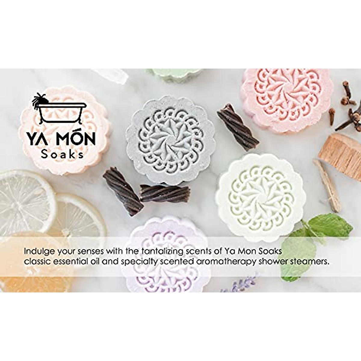 Ya Mon Soaks: Shower Steamers - Variety 6 Pack