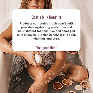 Nature By Canus, Natural Cleanser Moisturizing Body wash with Goat Milk, for Sensitive Skin,16.9 Fl Oz