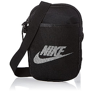 NIKE Luggage Casual, Black/Black/(White), 17 x 23 x 6 cm
