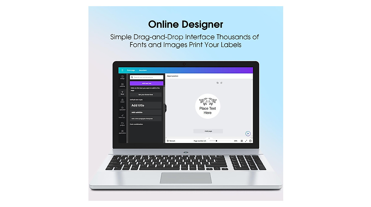 MaxGear 2-inch Round Sticker Labels for Inkjet & Laser Printers