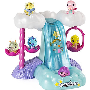 Hatchimals CollEGGtibles, Waterfall Playset with Lights and an Exclusive Season 4 CollEGGtible, for Ages 5 and Up