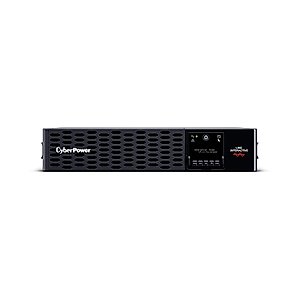 CyberPower PR3000RT2UN Smart App Sinewave UPS System, 3000VA/3000W, 9 Outlets, 2U Rack/Tower, AVR, Pre-Installed RMCARD205