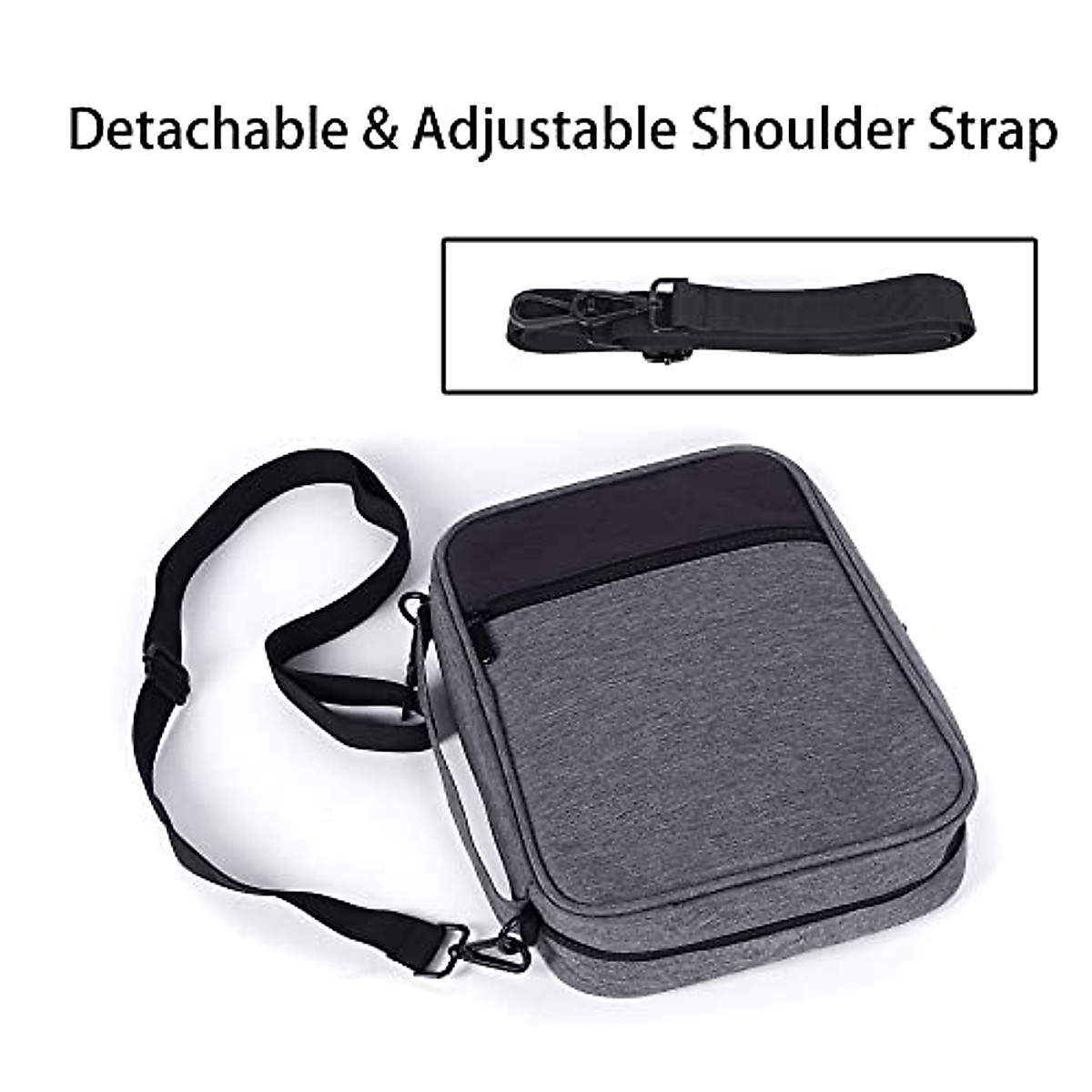 Liloak Bible Cover,Bible Covers for Women&Men,Bible Carrying Book Case Church Bag Bible Protective Bag with Handle/Shoulder and Zippered Pocket,Perfect Gift for Family and Friends