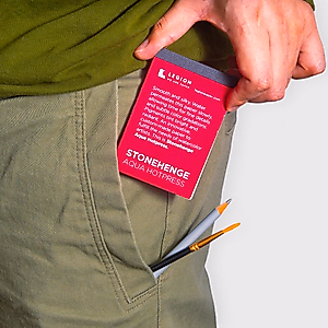 Stonehenge 100% Cotton Medium Weight Mini Pad, Kraft, 2.5 x 3.75 inches, 250gsm, 15 Sheets for Dry Media