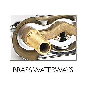 Design House 558049 Ashland Laundry Tub Faucet, Brass, 8-12", Polished Chrome