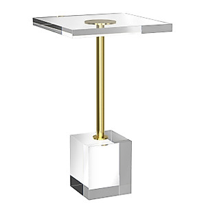 Acrylic Side Table, Acrylic End Table, Lucite Side Table, Clear End Table, Lucite Table, Acrylic Table, Clear Nightstand, Clear Bedside Table, Acrylic Accent Table, Acrylic Furniture Tables, Square