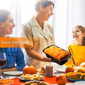 Patelai 4 Pieces Nonstick Bread Pan Loaf Pan 8.5 x 4.5 Inch Carbon Steel Kitchen Baking Tin Rectangle Bakeware for Home Baking Bread Cake or Pies