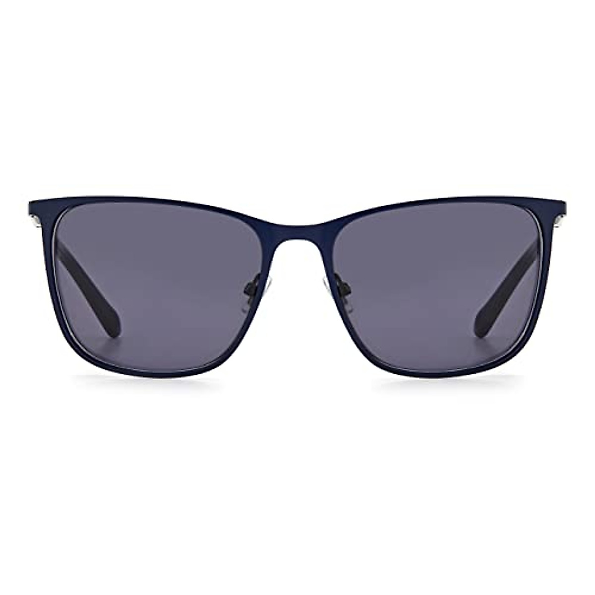 Fossil Men's Male Sunglasses Style FOS 3128/G/S Rectangular, Matte Blue/Gray, 57mm, 17mm