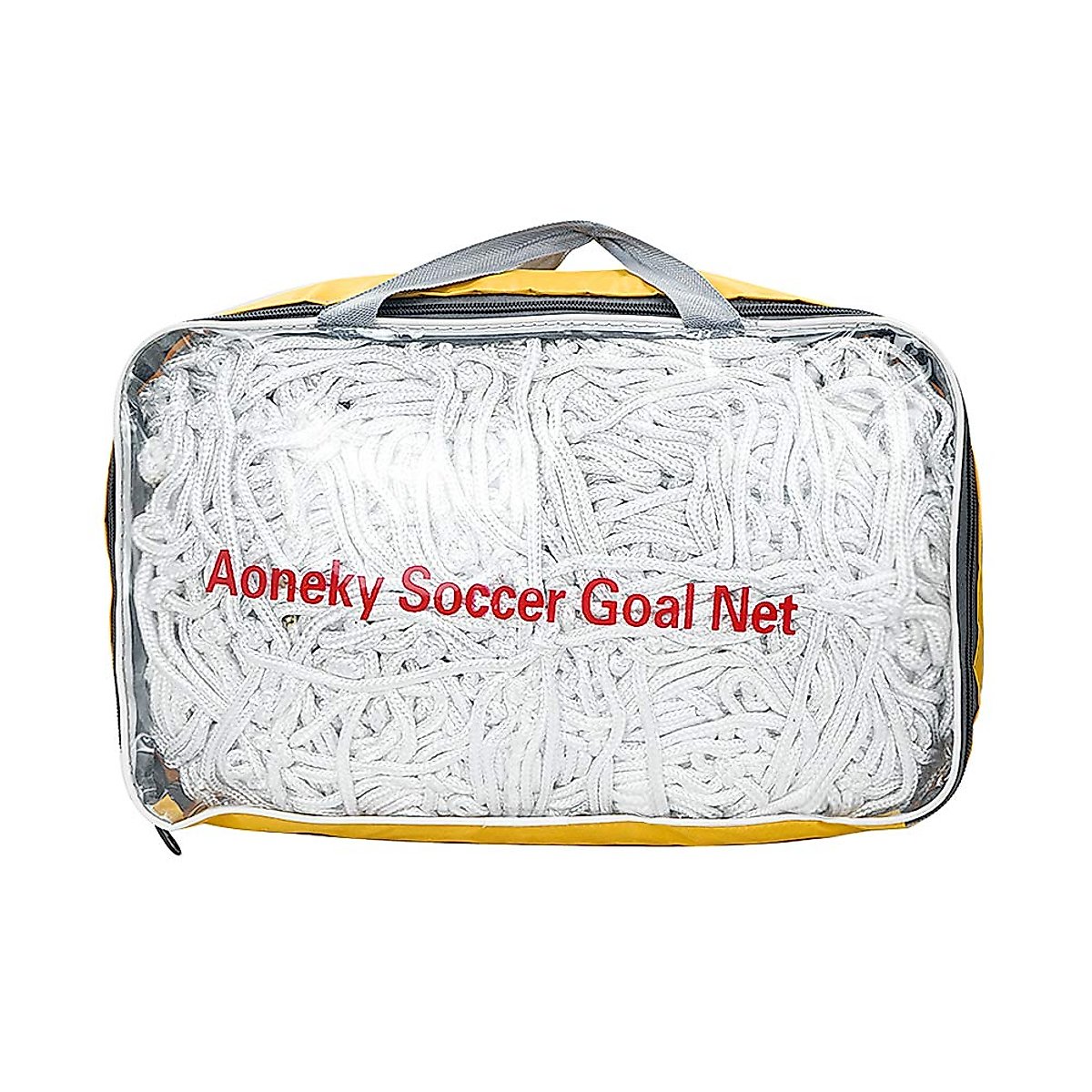 Aoneky 4 mm Heavy Duty Soccer Goal Net - 10 lbs per Netting - 24 x 8 Ft - Replacement Full Size Football Post Net - NOT Include Posts