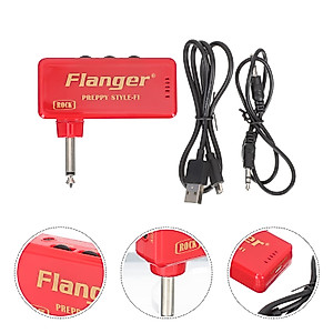 1 Set Guitar Mini Speaker Electric Bass Mini Speaker Mini Speaker for Electric Bass Guitar Headphone Amplifier Portable Indoor Practice Speaker Portable Bass Speaker