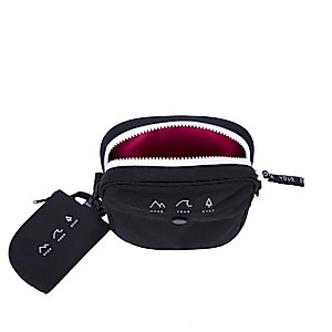 Sherpani Suki, Nylon Crossbody Purse with Coin Purse, Small Crossbody Bag, Cross Body Bag, Christmas Gifts, Purses for Women (Black)