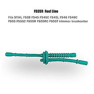 Ferilter FS55R Air Filter Fuel Line Primer Bulb Tune Up Kit for STIHL FS55 FS38 FS45 FS46 KM55 HL45 MM55 String Trimmer Weed Eater