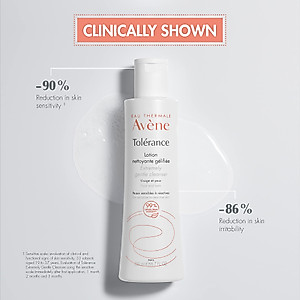 Avene Tolerance Extremely Gentle Cleanser Lotion for All Types of Hypersensitive Skin, Waterless Cleanser, 6.7 Fl Oz