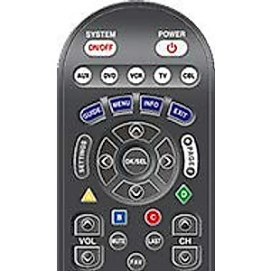 5-DEVICE UNIVERSAL BRIGHT HOUSE REMOTE CONTROL DIGITAL HD DVR UR5U-8780L-BHI