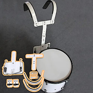 lovermusic Steel Shoulder Strap Harness Carrier for Percussion Marching Snare Drum