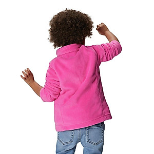 Columbia Baby Toddler Benton Springs Fleece Jacket, Pink Ice, 3T