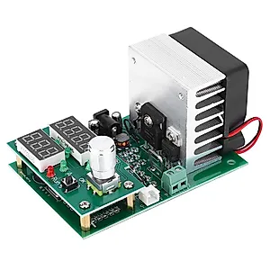 60W 9.99A 30V Electronic Load Aging Test Module,Single Mode Constant Current Battery Capacity Tester, Intelligent Fan Control,Overheat