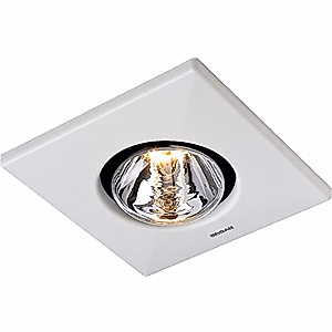 Broan-NuTone 162 Type IC Infrared Single-Bulb Ceiling Heater with Fan, 1, White