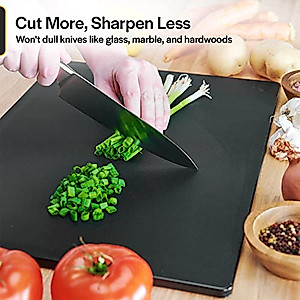 Thirteen Chefs Cutting Boards for Kitchen - 30 x 18 x 0.5" White Color Coded Plastic Cutting Board with Non Slip Surface - Dishwasher Safe Chopping Board