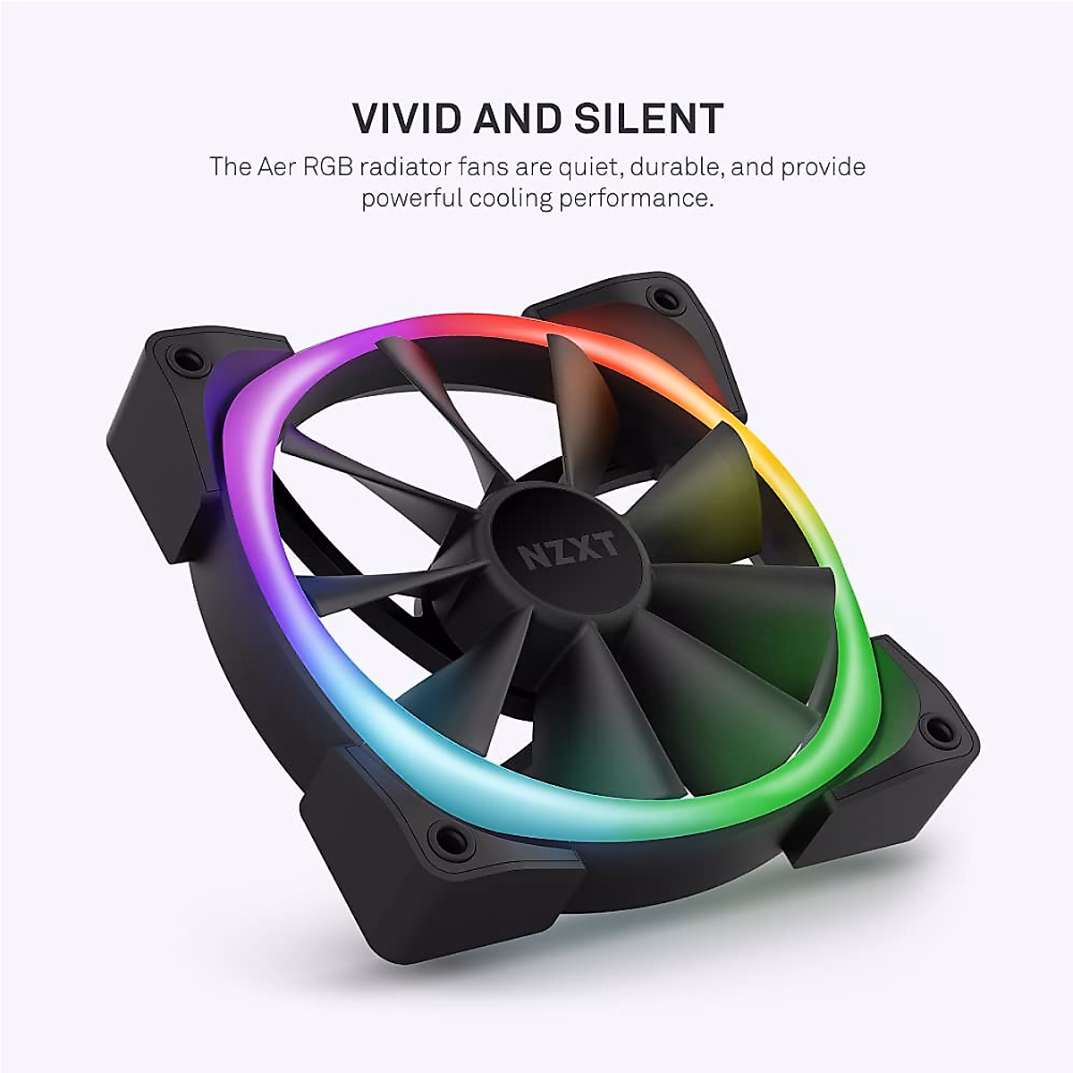 NZXT Kraken Z73 RGB 360mm - RL-KRZ73-R1 - AIO RGB CPU Liquid Cooler - Customizable LCD Display - Improved Pump - Powered by CAM V4 - RGB Connector - Aer RGB 2 120mm Radiator Fans (3 Included) Black