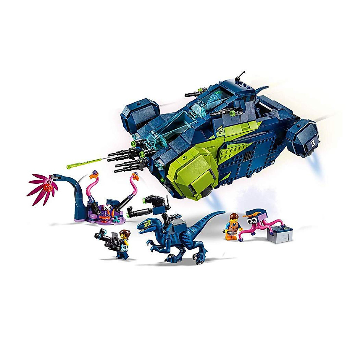 LEGO THE LEGO MOVIE 2 Rex’s Rexplorer! 70835 Building Kit, Spaceship Toy with Dinosaur Figures, 2019 (1172 Pieces)