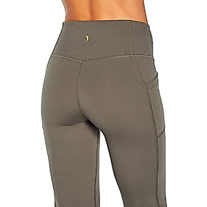 Jessica Simpson Sportswear Women's Standard Tummy Control Bootcut Pocket Pant, Gunmetal, Large