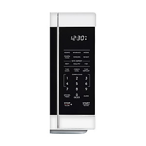 SHARP SMC1161KW Oven with Removable 12.4" Carousel Turntable, Cubic Feet, 1000 Watt Countertop Microwave, 1.1 CuFt, White