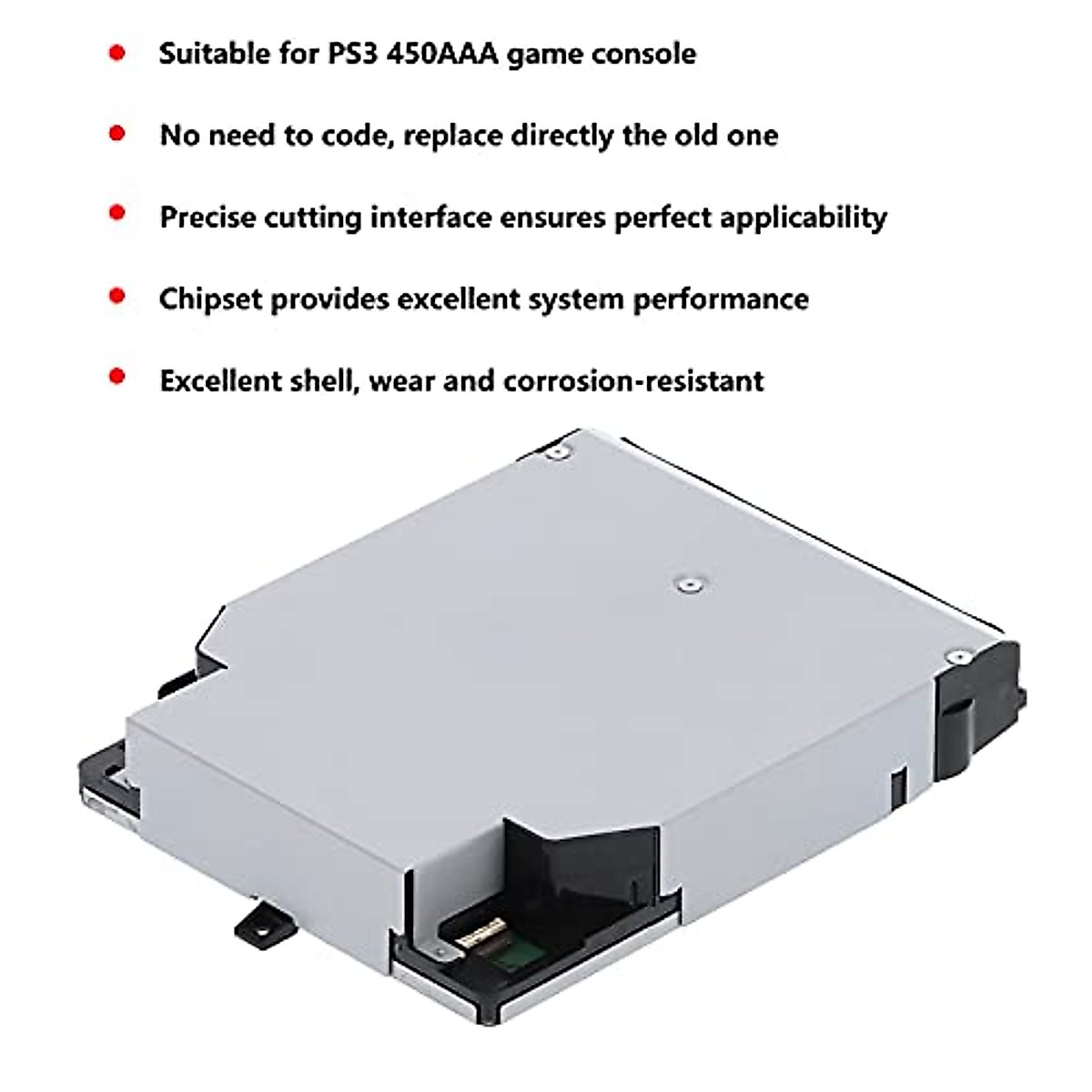 Game Console Optical Drive, Optical Disk Drive Easy to Install for Console Drive for Game Console Drive