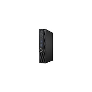 Dell OptiPlex 3050 Micro Business Desktop (Intel Core 7th Generation i3-7100T, 4GB DDR4, 500GB HDD) Windows 10 Pro (Renewed)