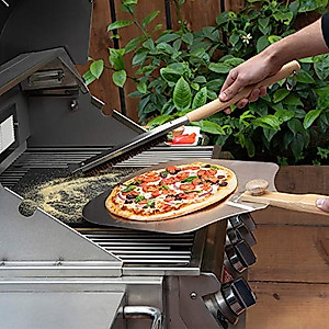 Pizzacraft Pizza Oven Accessories/Folding Peel & Stone Brush -